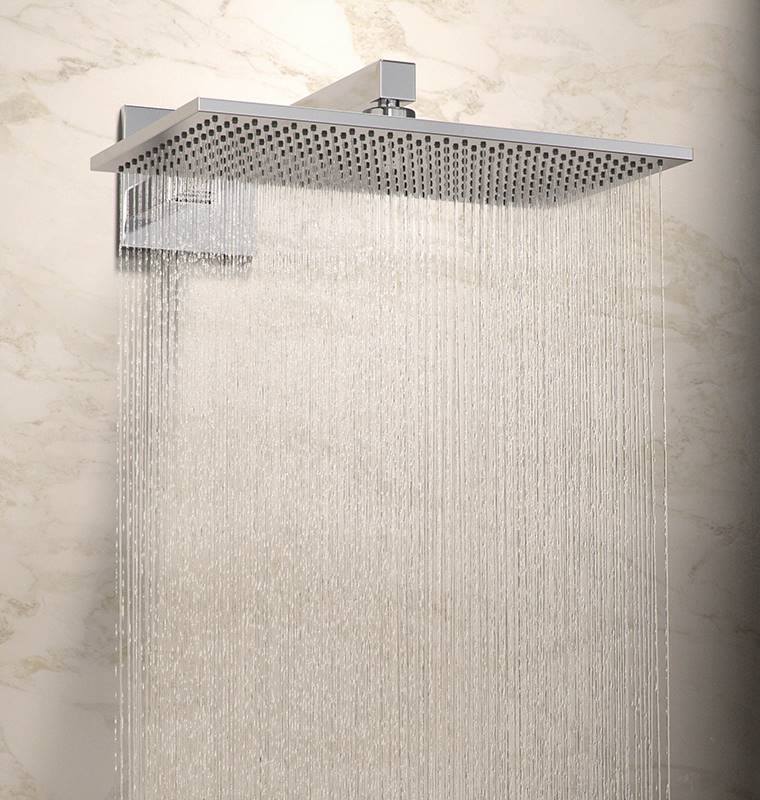REGADERA CUADRADA A PARED | KLP Comercial